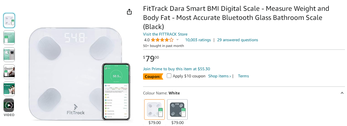 BISHOP 律所代理FitTrack电子体重秤商标首维权，跨境卖家速查是否有误用-麦家支持-为跨境卖家服务